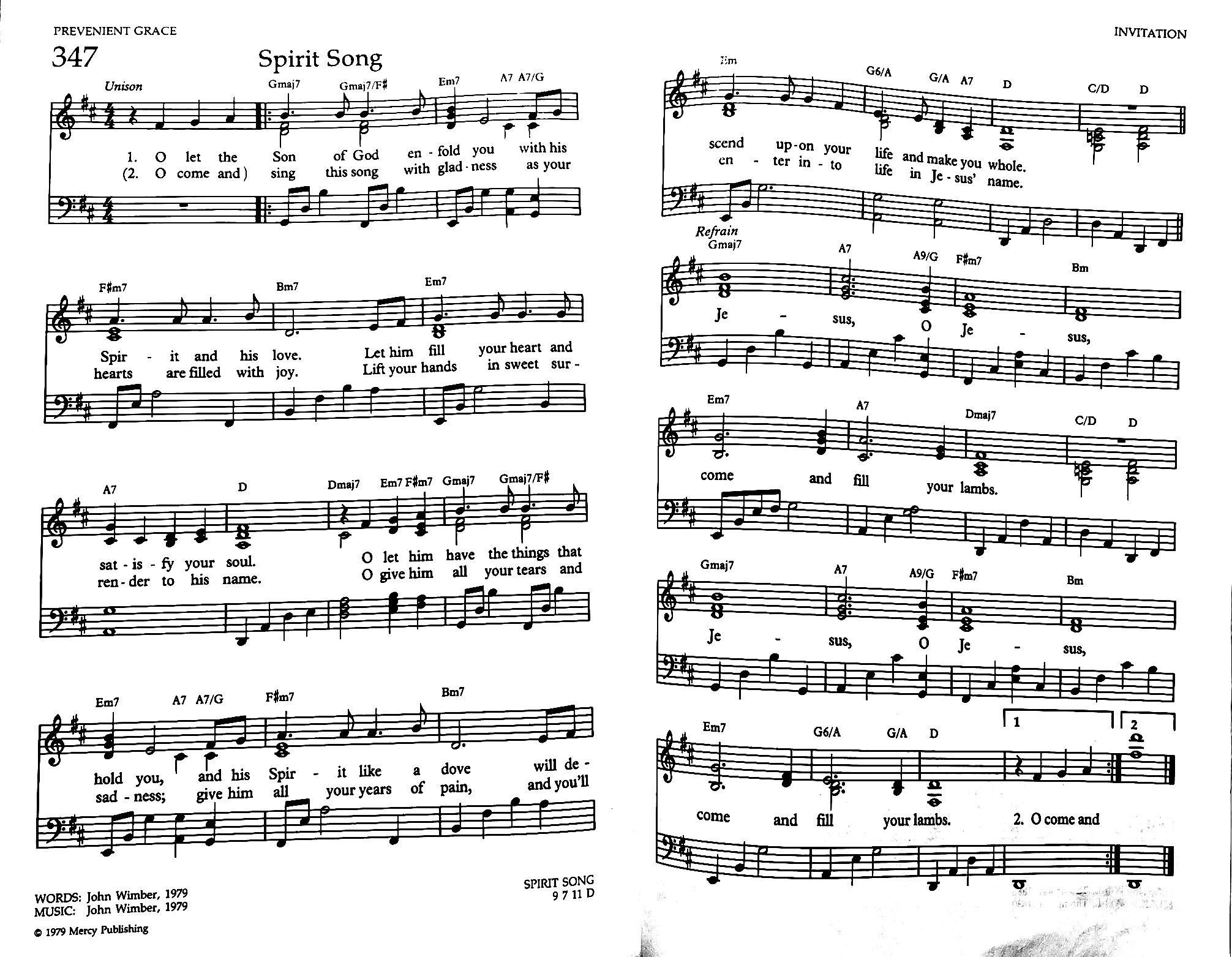 Spirit Song – New Rochelle UMC Choir